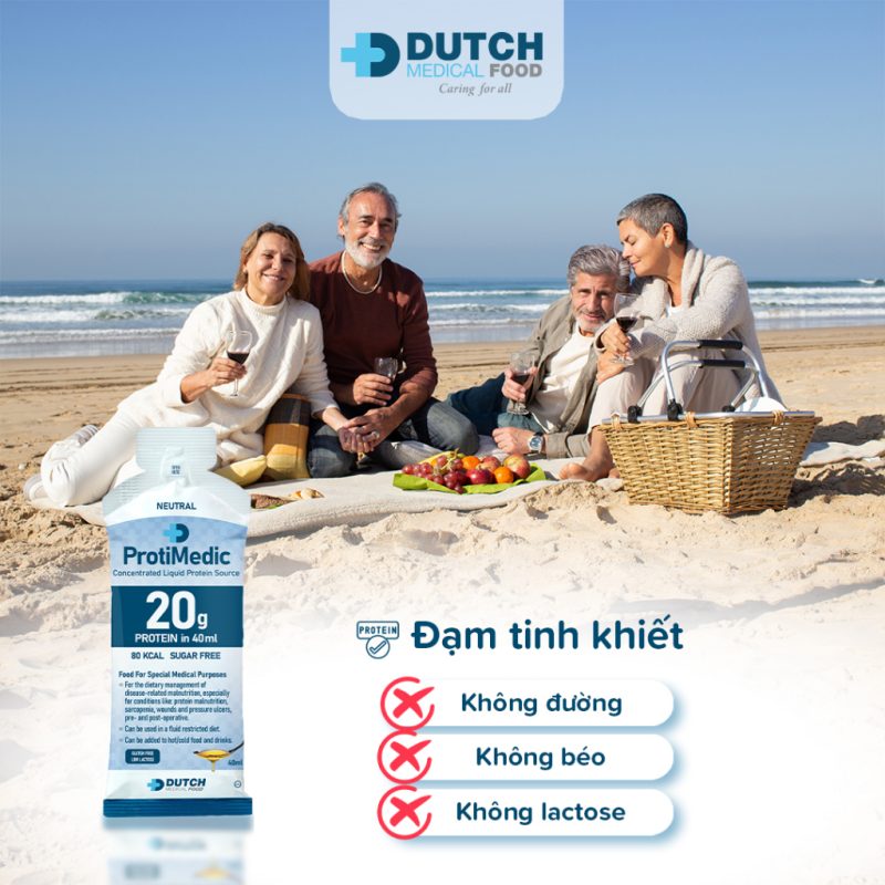 ProtiMedic 20g/40ml - Thực phẩm dinh dưỡng y học từ Hà Lan